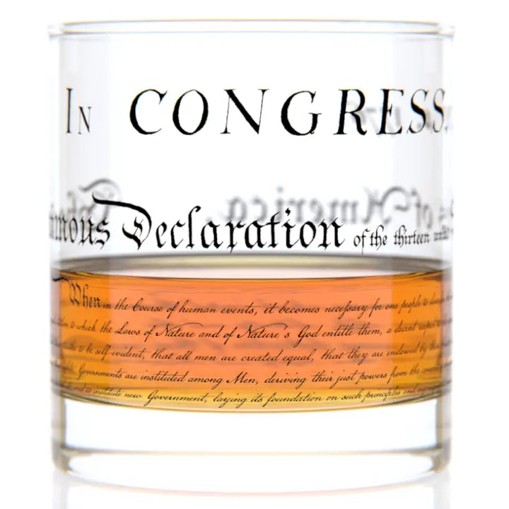 Declaration of Independence Rocks Glass – The Hermitage Museum Store