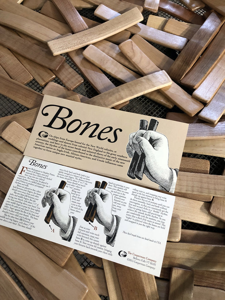 Hardwood Maple Musical Rhythm Bones – The Hermitage Museum Store